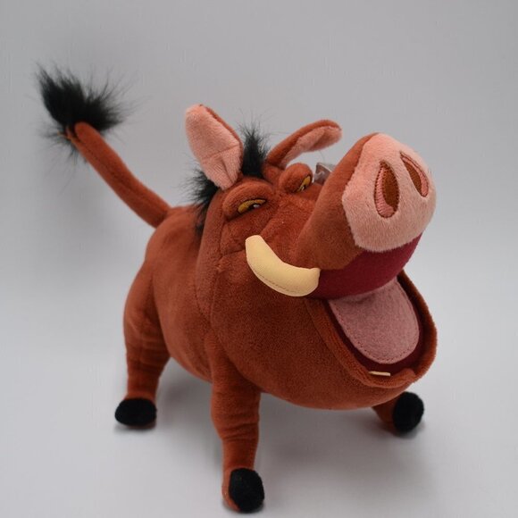 Disney | Toys | Disney Store Exclusive Lion King Pumba Plush With Tags ...